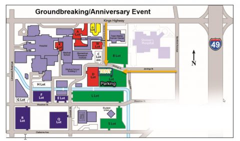 MEB Groundbreaking - LSU Health Sciences Foundation