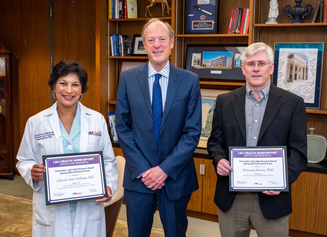 Dr. Norman Harris and Dr. Cherie-Ann Nathan Receive Chancellor's Aim ...